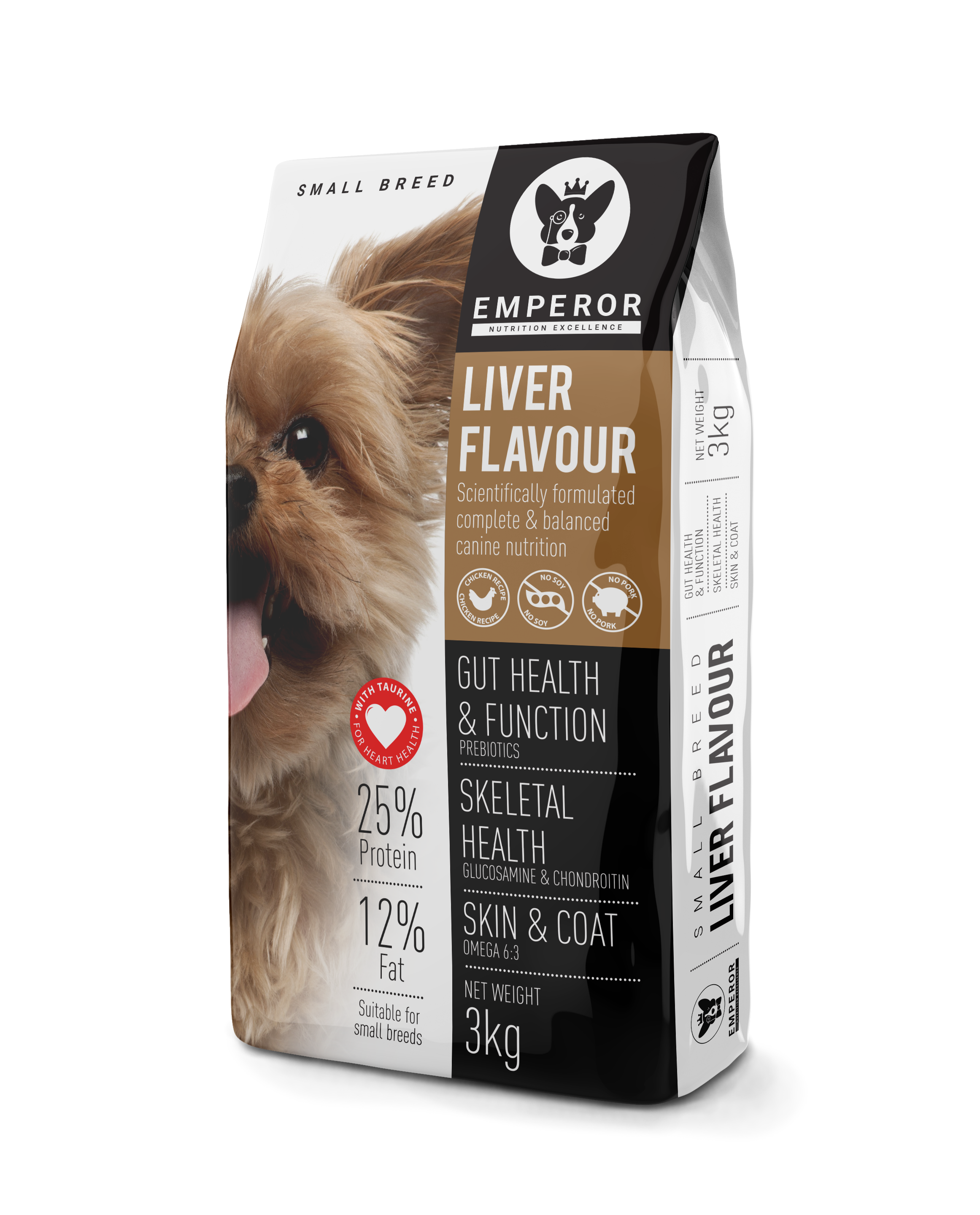 Emperor Small Breed Adult 3kg – Emperor Premium Dog Food